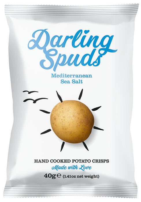 Darling Spuds Mediterranean Sea Salt 30x40g – Chiltern Snacks